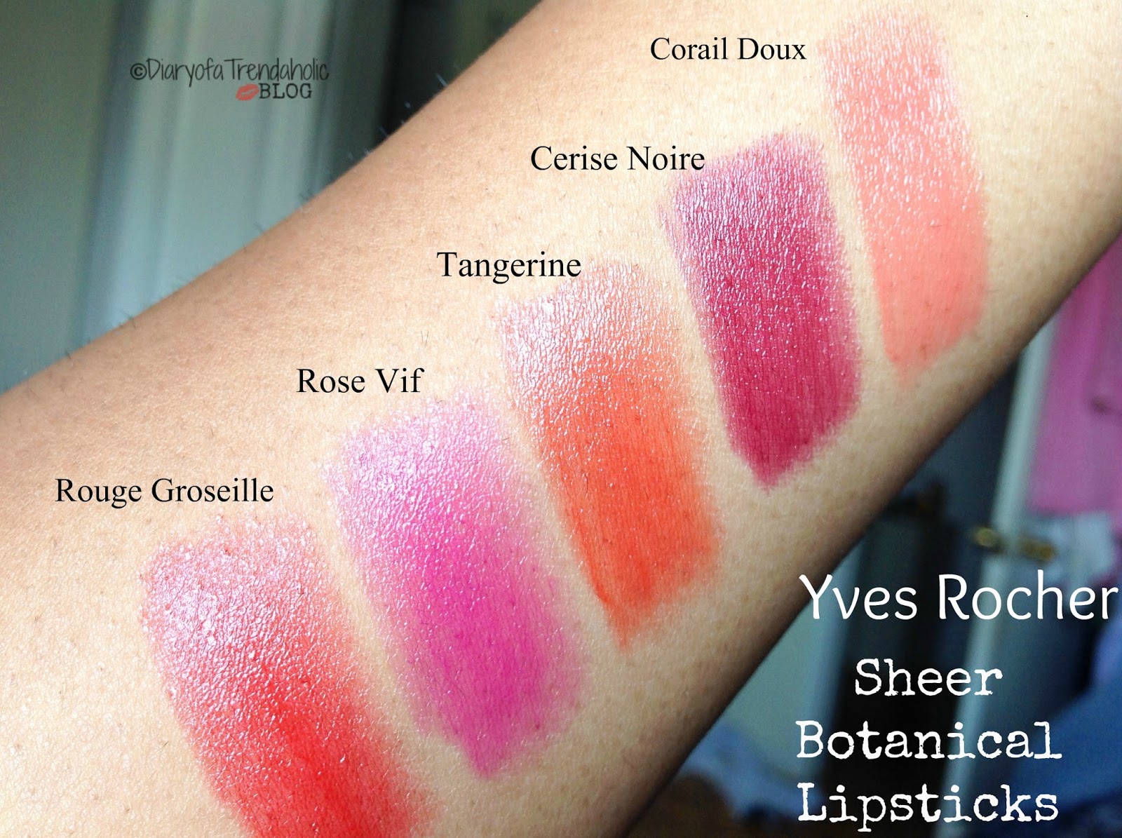 Diary of a Trendaholic : Yves Rocher Fall 2014 Collection - Review