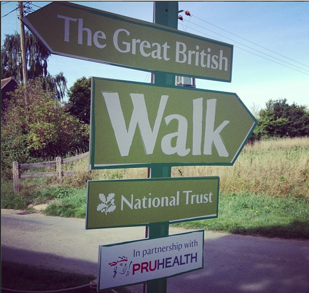 Me and my shadow: The Great British Walk at Wicken Fen with the ...