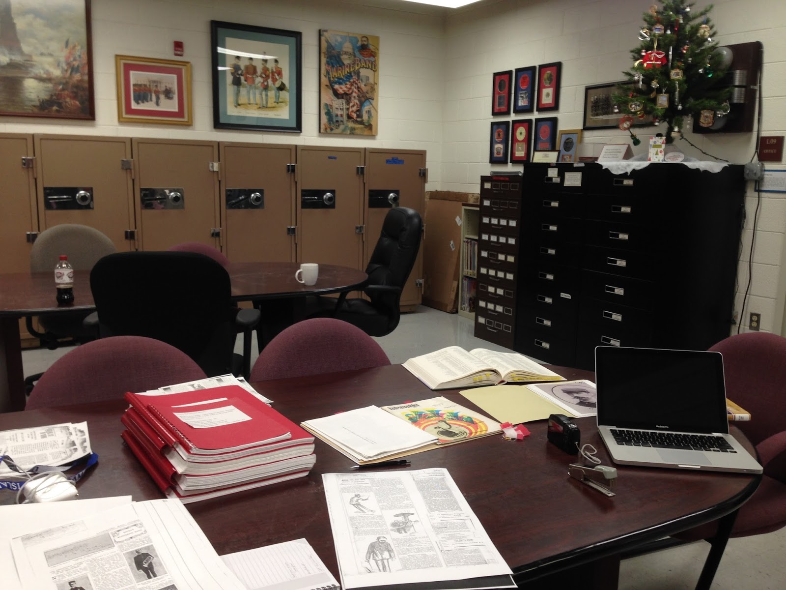 Strictly Oompah: At the U. S. Marine Band Library