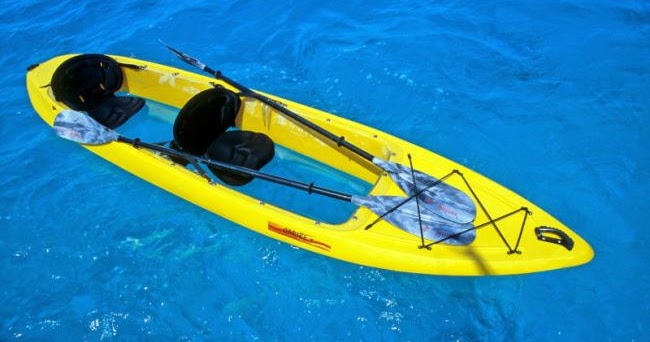Paddling in Clear Bottomed Kayaks Can Be a Different Experience ...