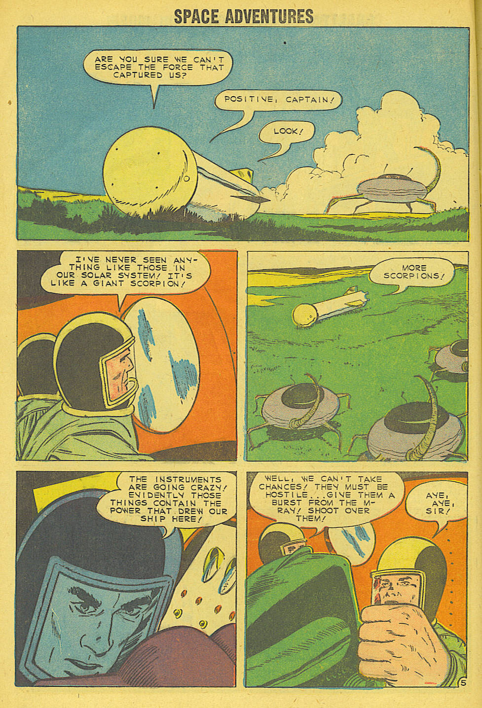 THE CHARLTON COMICS READING LIBRARY: SPACE ADVENTURES #33 March 1960