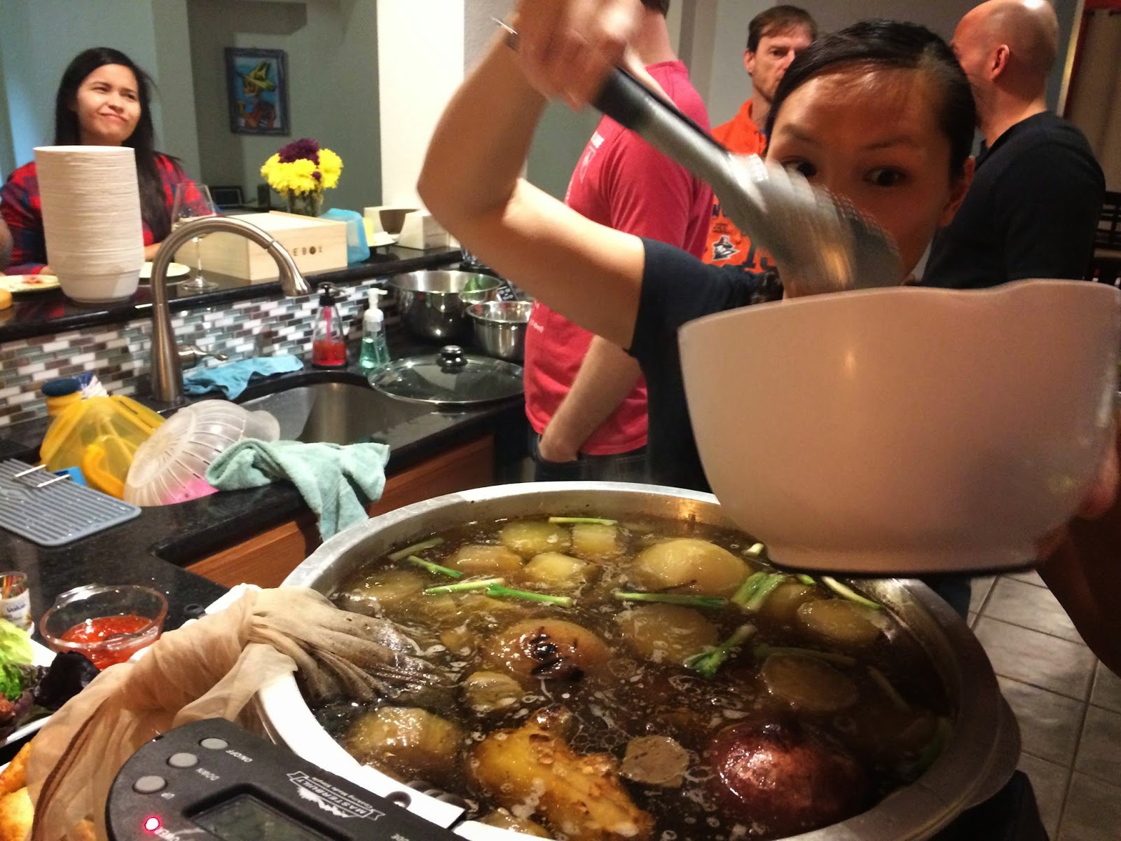 Micah brews. Calily cooks.: Slurp it Up! Annual Pho Party!