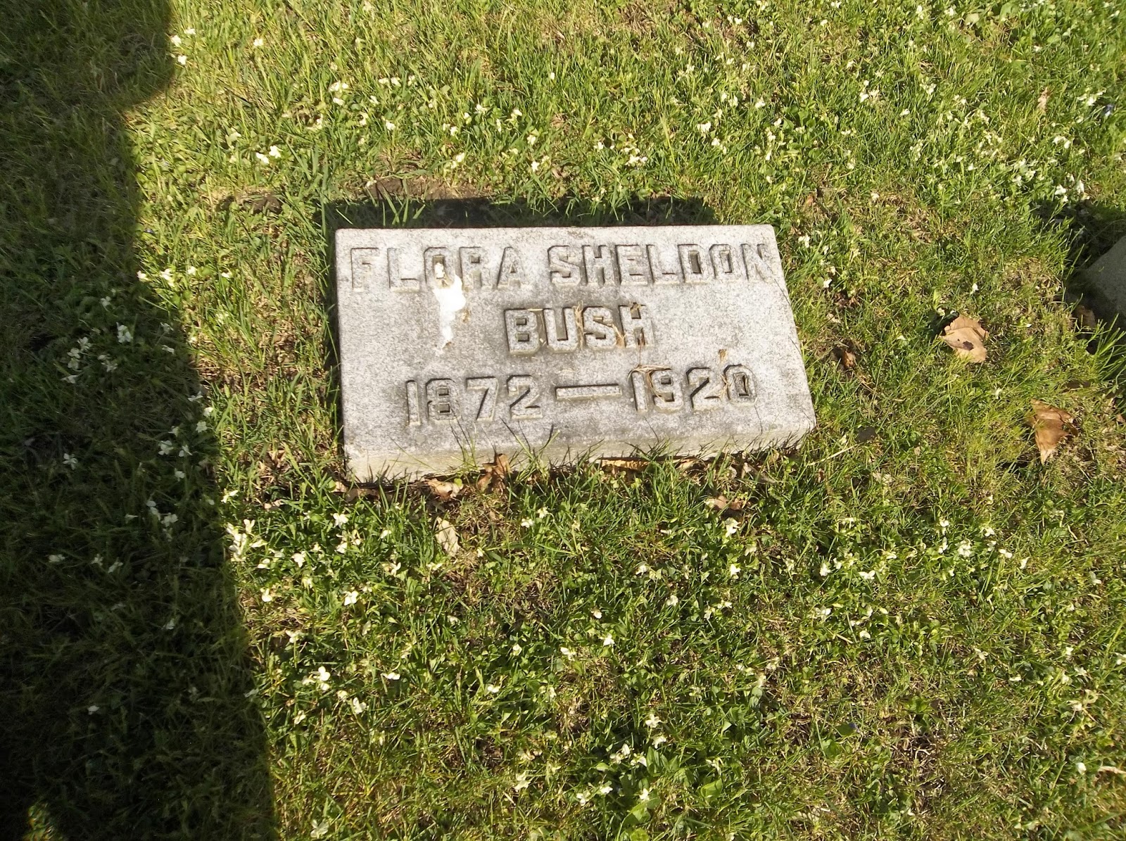 Travels of a Hobgoblin Taphophile: Samuel Prescott Bush - Green Lawn ...