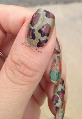 ehmkay nails: Acorn Nail Art with Autumn Dotticure
