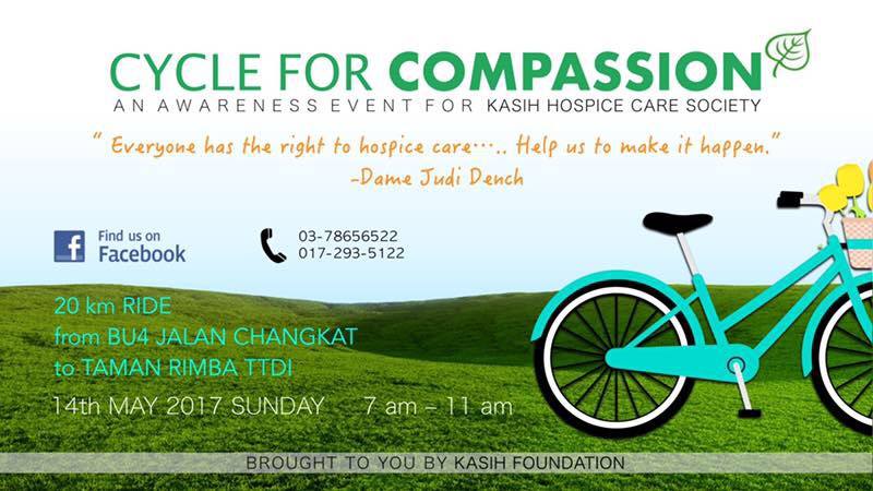 haPpY HaPpY: Cycle For Compassion - KASIH Hospice Care Society 2017