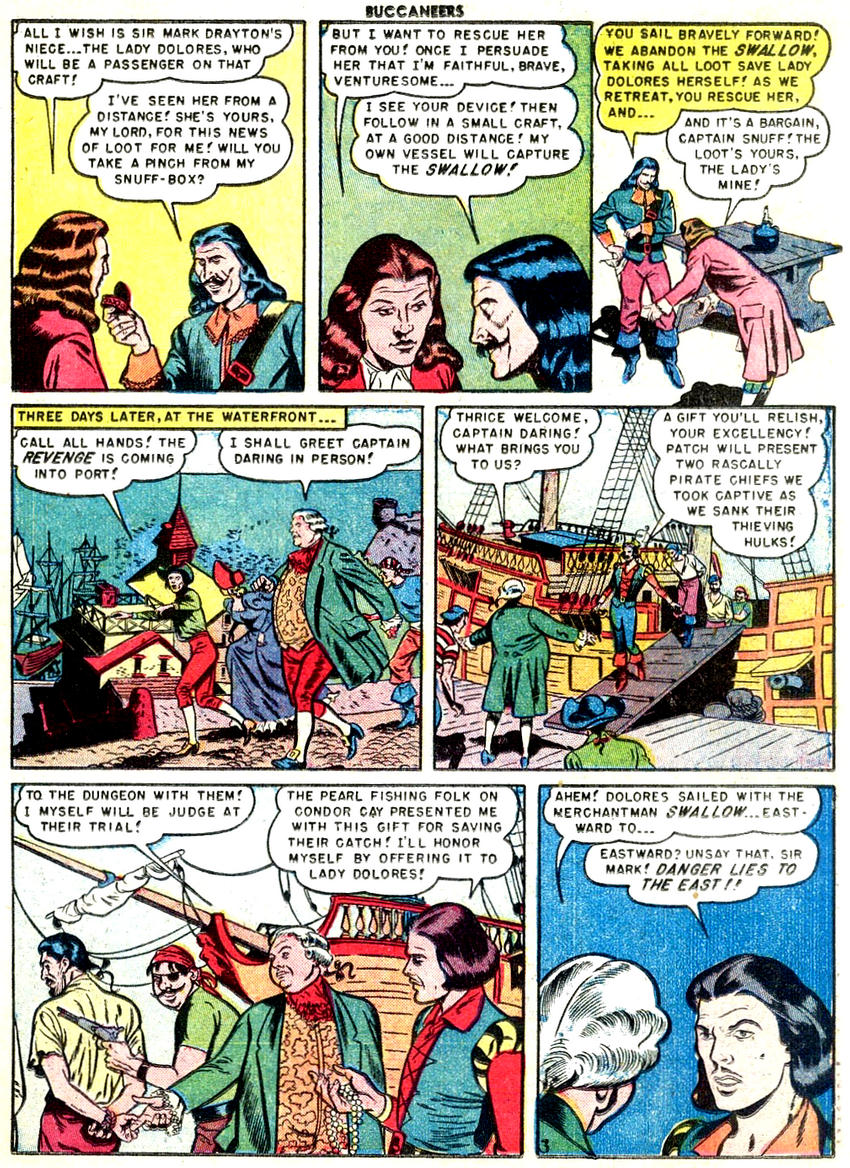 Pappy's Golden Age Comics Blogzine: Number 1283: Captain Daring's “gay ...