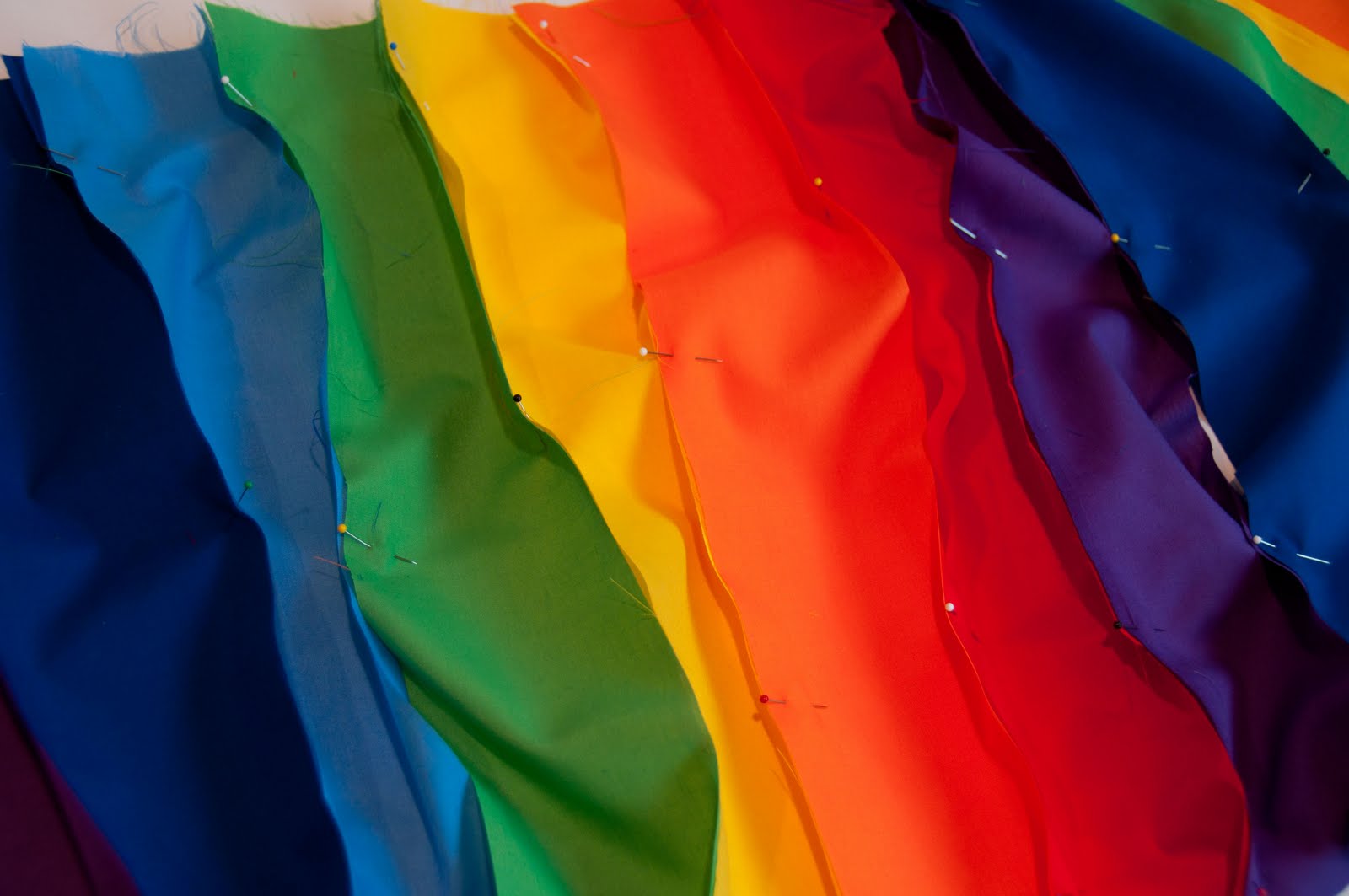 Aesthetic Nest: Sewing: Rainbow Wrap Skirt (Tutorial)