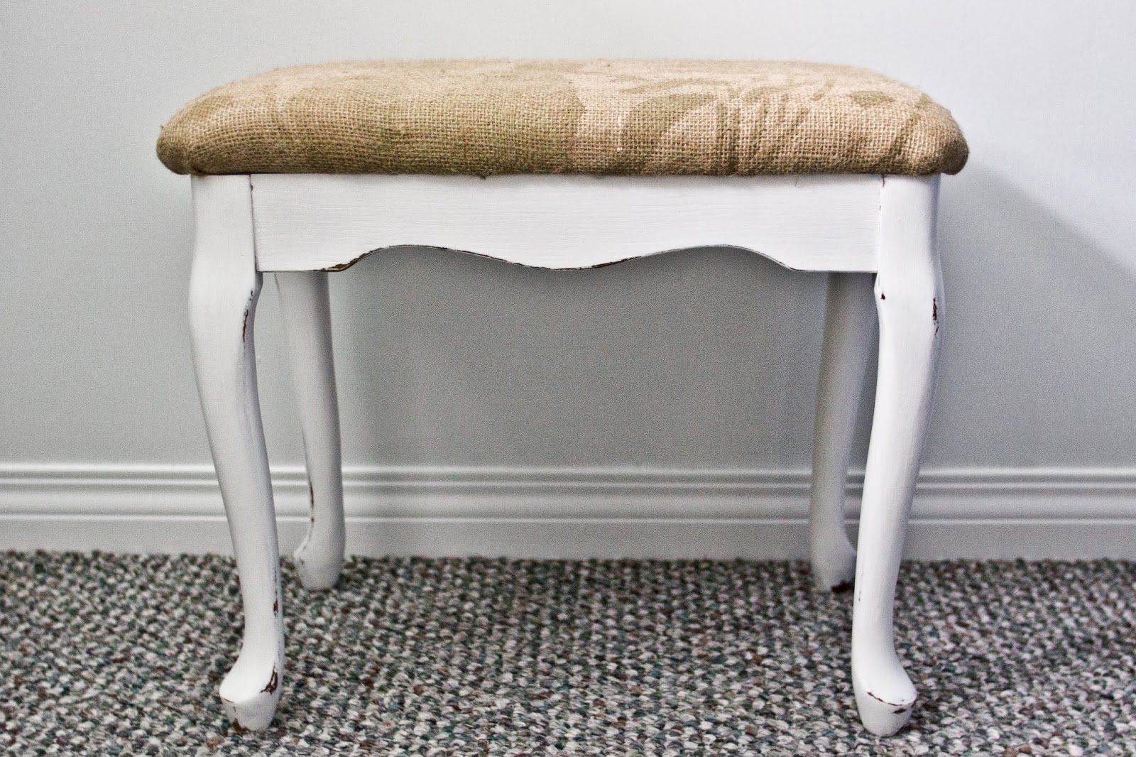 sweet tree furniture: snow day and a pretty stool