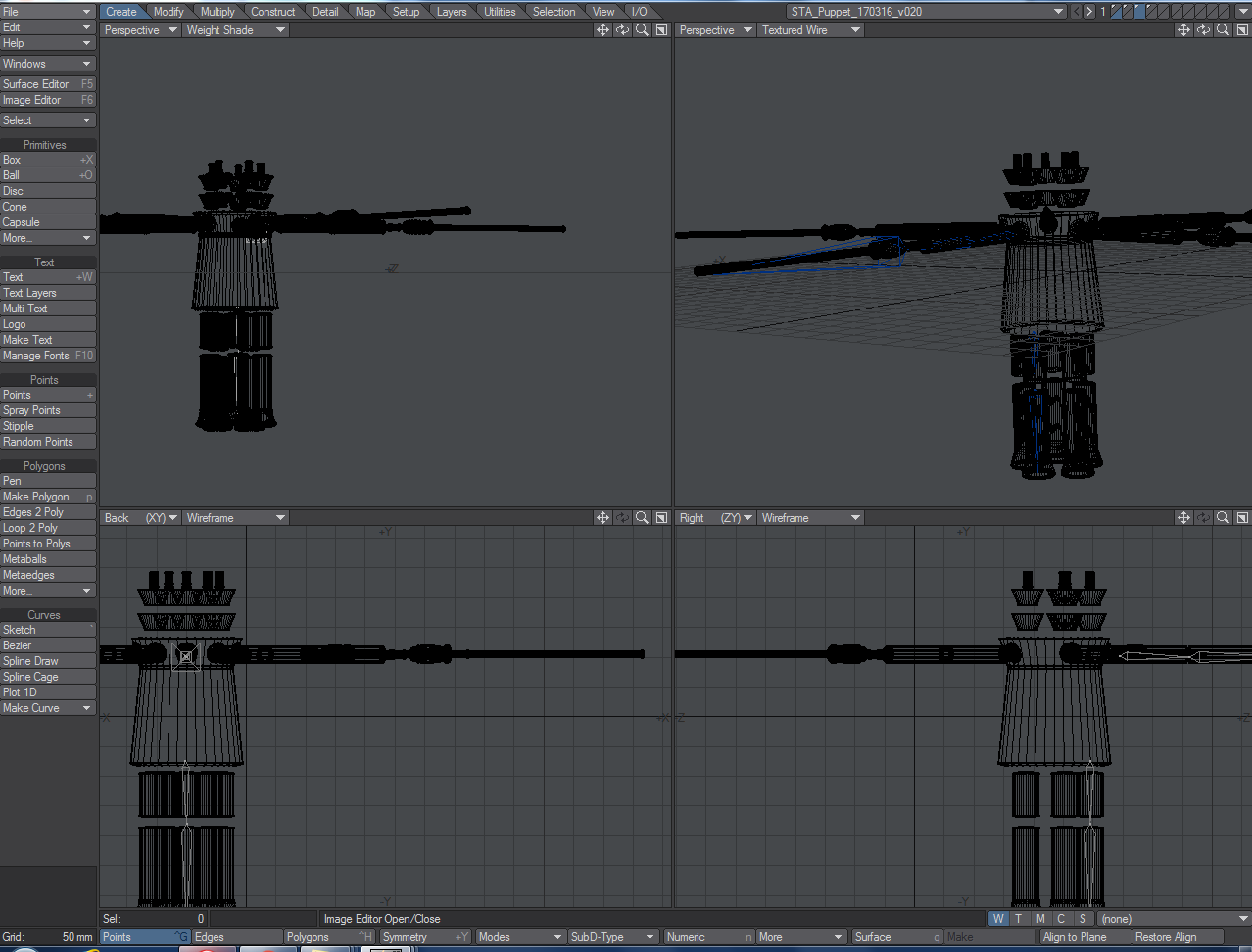 Unit 67 - Animation: Task 5 – Puppet Rig