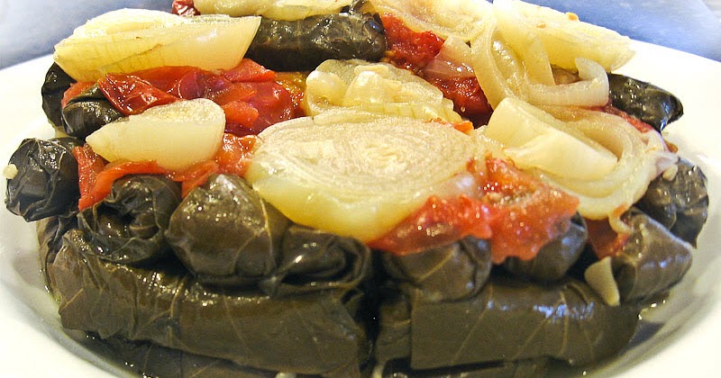 Vegetarian Stuffed Grape Leaves Recipe – Warak Enab | LEBANESE RECIPES