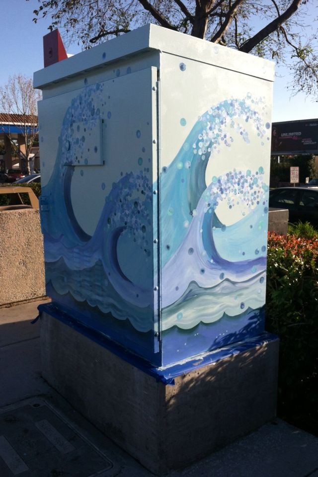 PachecoArt: Utility Box Murals
