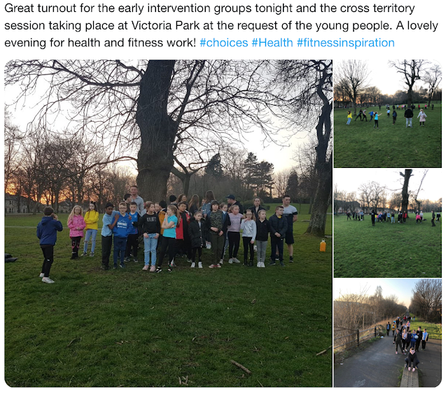 DRC Youth Project: Early Intervention Group - Outdoor Fitness Session