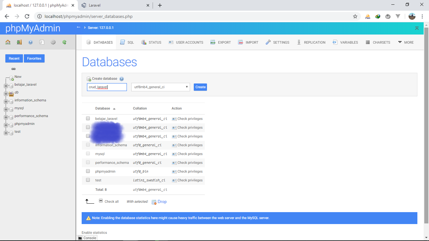 Tutorial CRUD Laravel 7 - Koneksi Database Di Laravel