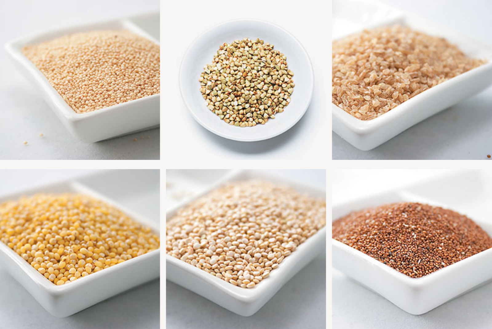 Времена года / Four seasons: Get to Know 6 Great Grains.