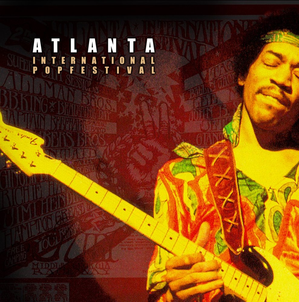 Rock On Vinyl: Jimi Hendrix - Atlanta Pop Festival, 4 July 1970 (Ex ...