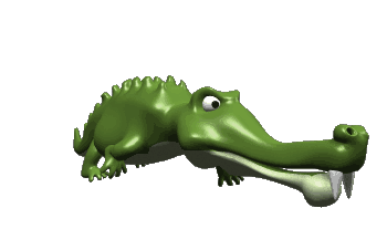 GIF ANIMADOS... : GIF ANIMADO DE ANIMALES (CAIMANES Y COCODRILOS)