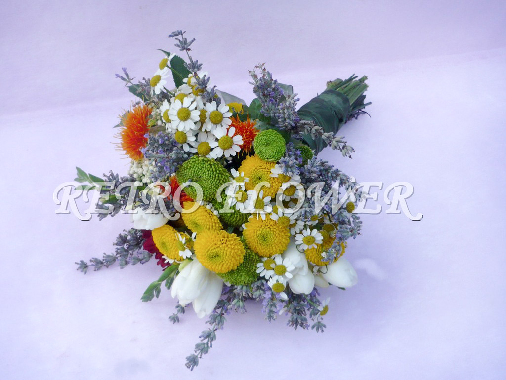 Nunta cu flori de camp | Aranjamente florale Bucuresti