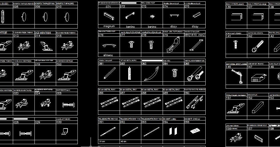 Teknik Ressamların Buluşma Çatısı: Hırdavat Mimari Çizim - Ironmongery ...