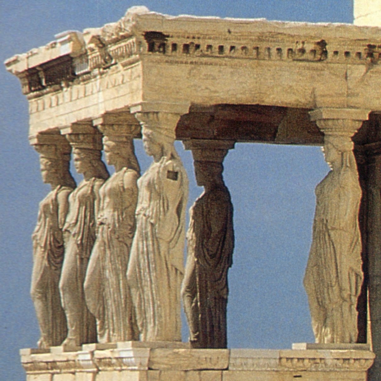 Historia: Cariátides