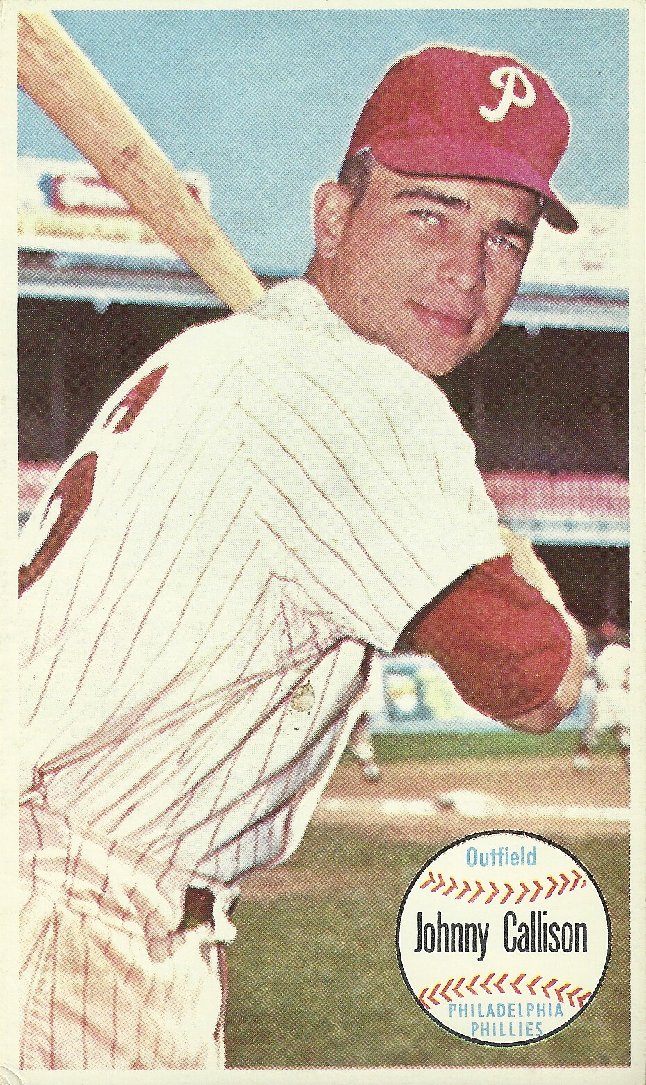 The Phillies Room: 1964 Topps Giants #36 Johnny Callison