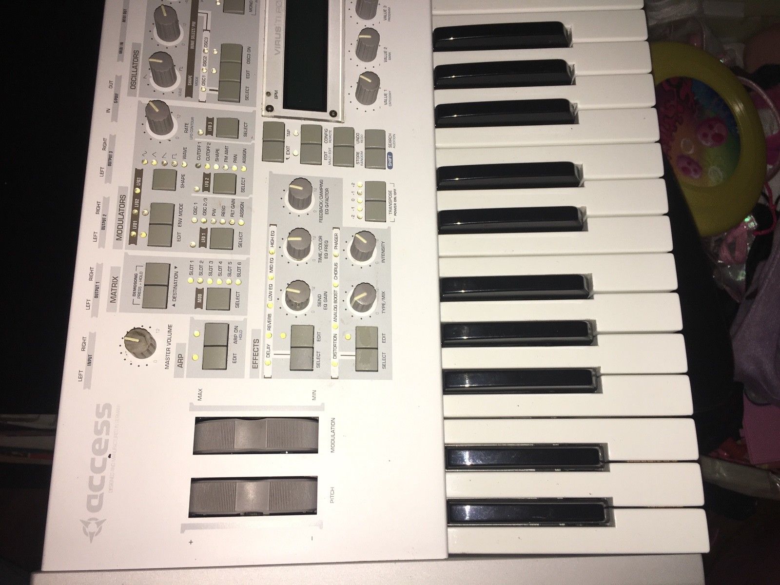 MATRIXSYNTH: Access Virus Ti Polar Synth