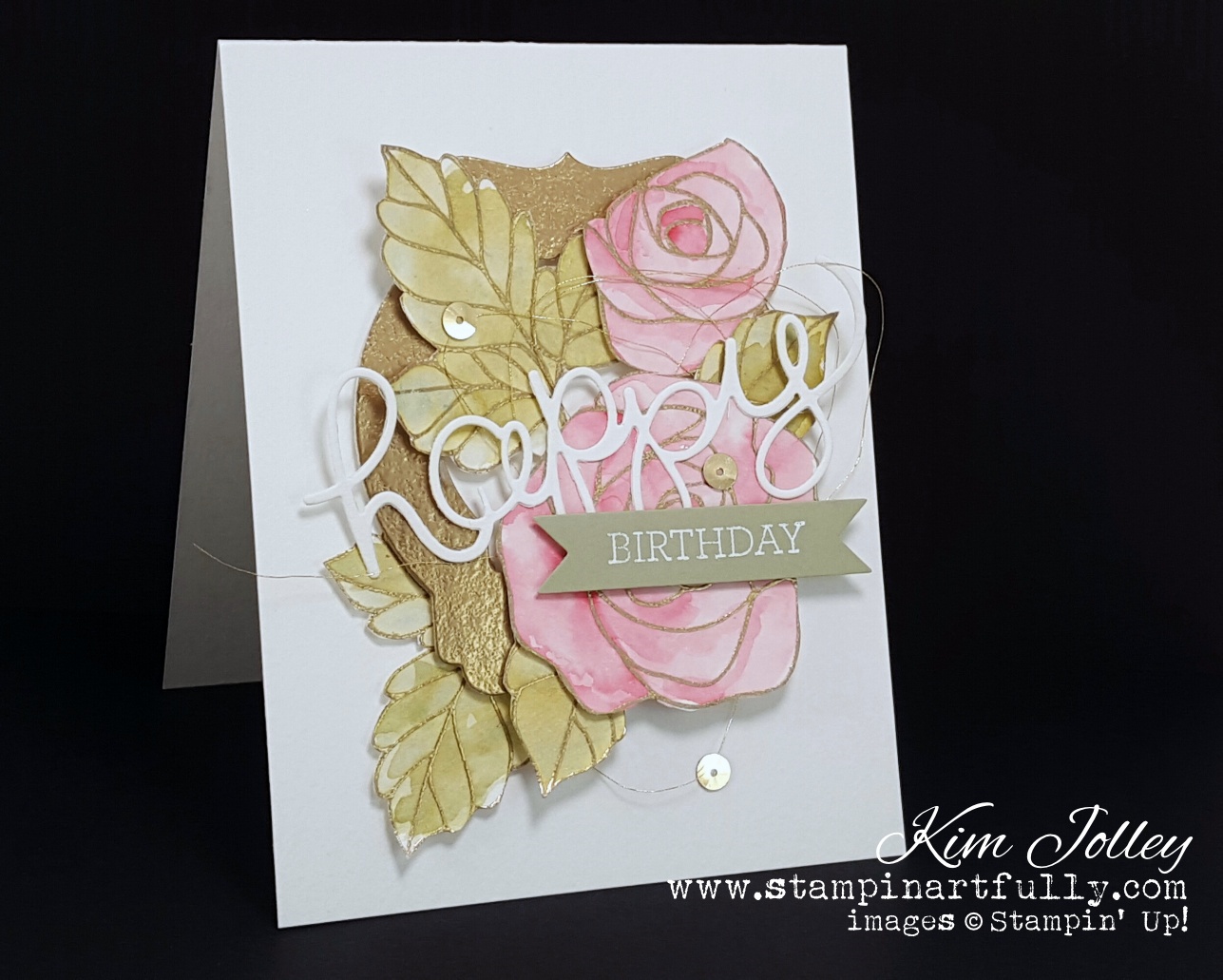 Stampin Artfully: Rose Wonder/Rose Garden Thinlits Bundle