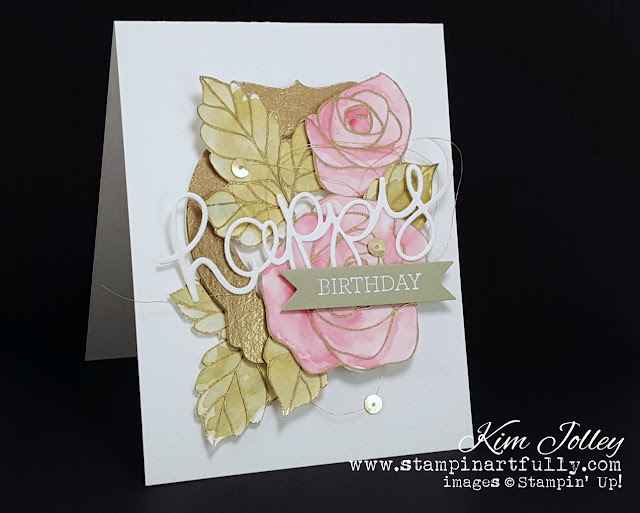Stampin Artfully: Rose Wonder/Rose Garden Thinlits Bundle