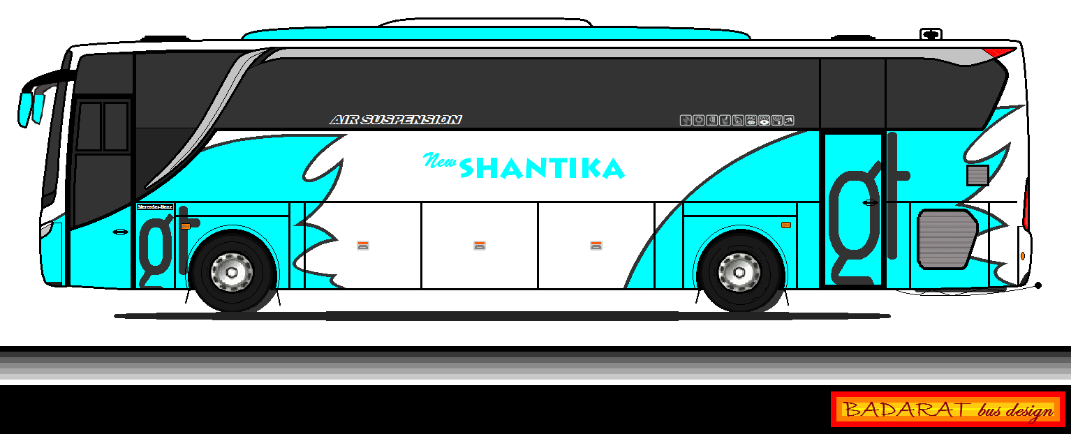 Sahabat Belajar : ART - Desain Livery Bus 2D
