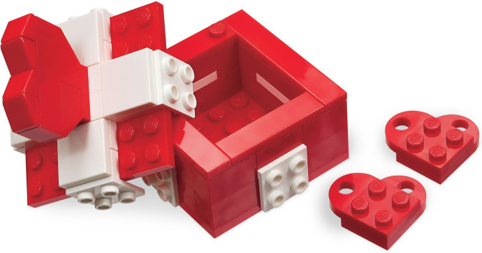 Lego Asia: Lego 40029 Valentine Heart Gift Box Set