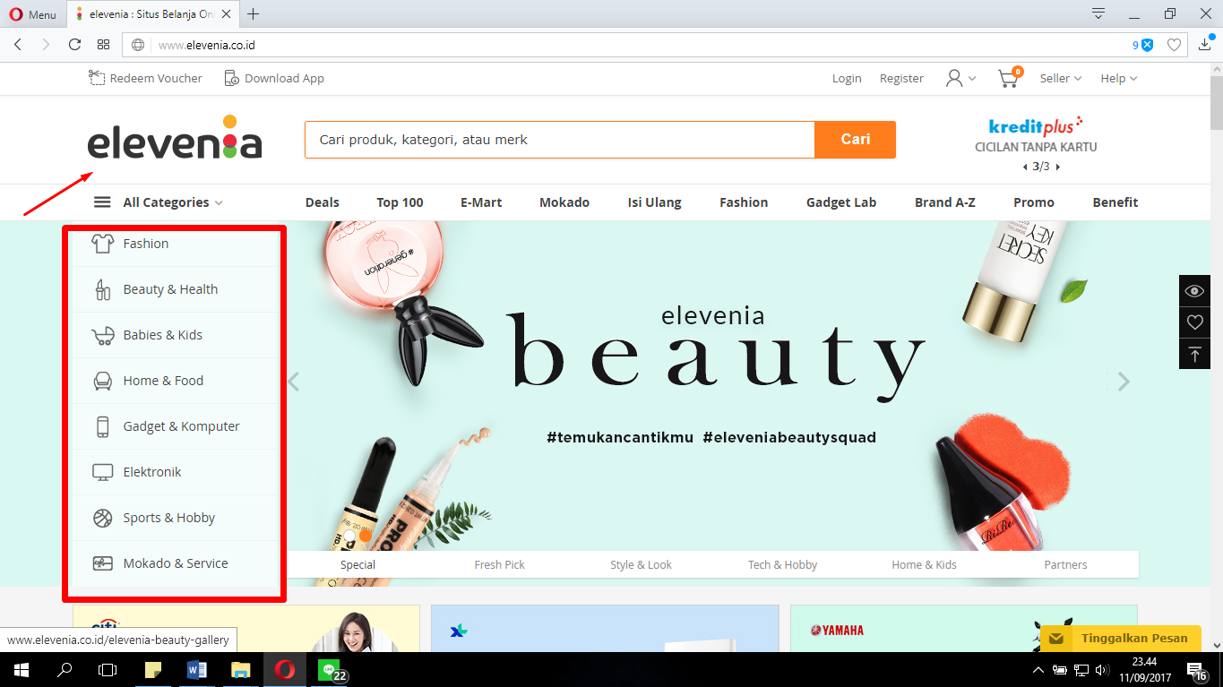 8 Golden Rules and 16 Prinsip UI (Studi kasus Elevenia) ~ DOOMBOD BERBAGI