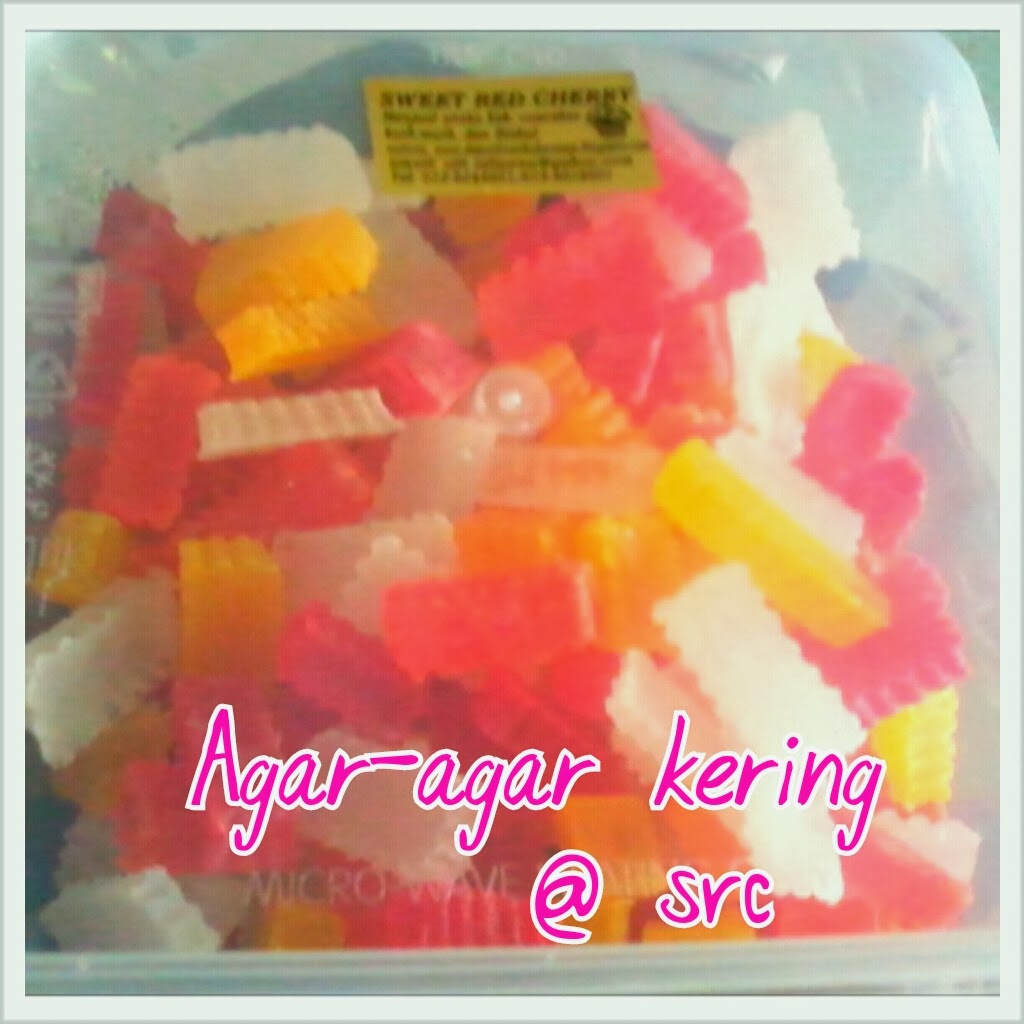 Sweet red cherry: TEMPAHAN AGAR-AGAR KERING & KEK YAM