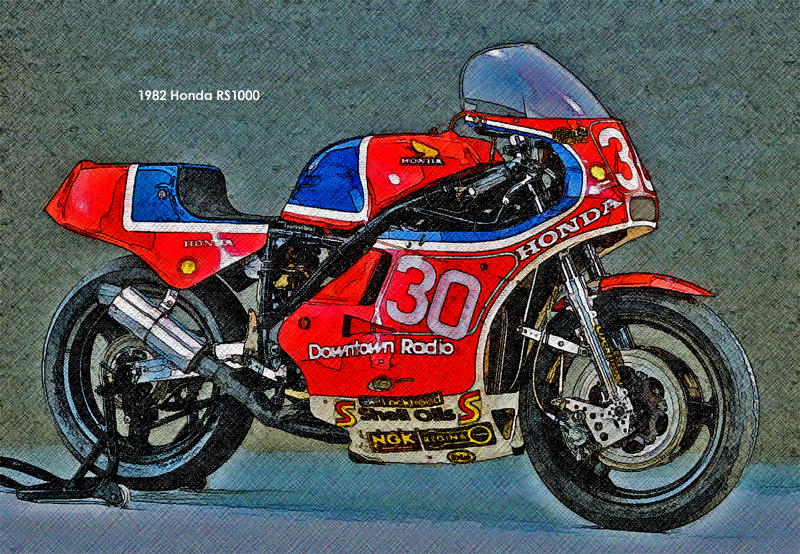 迷走録(-1378): 1982 Honda RS1000