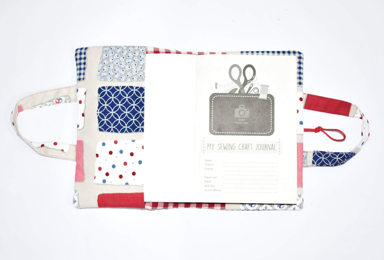 Craftalova: My Sewing Craft Journal Cover Tutorial