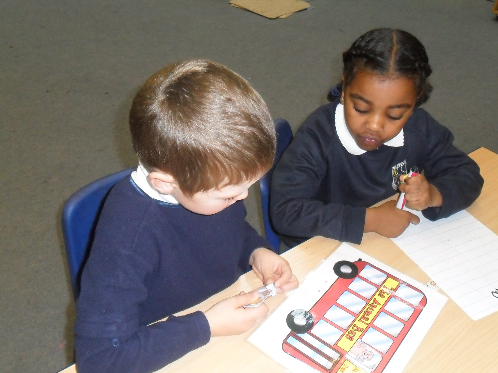Begbrook Primary School Year 1: Number Bond Bus!