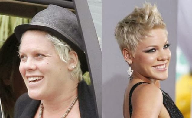 La fama cuesta mucho: Pink sin maquillaje