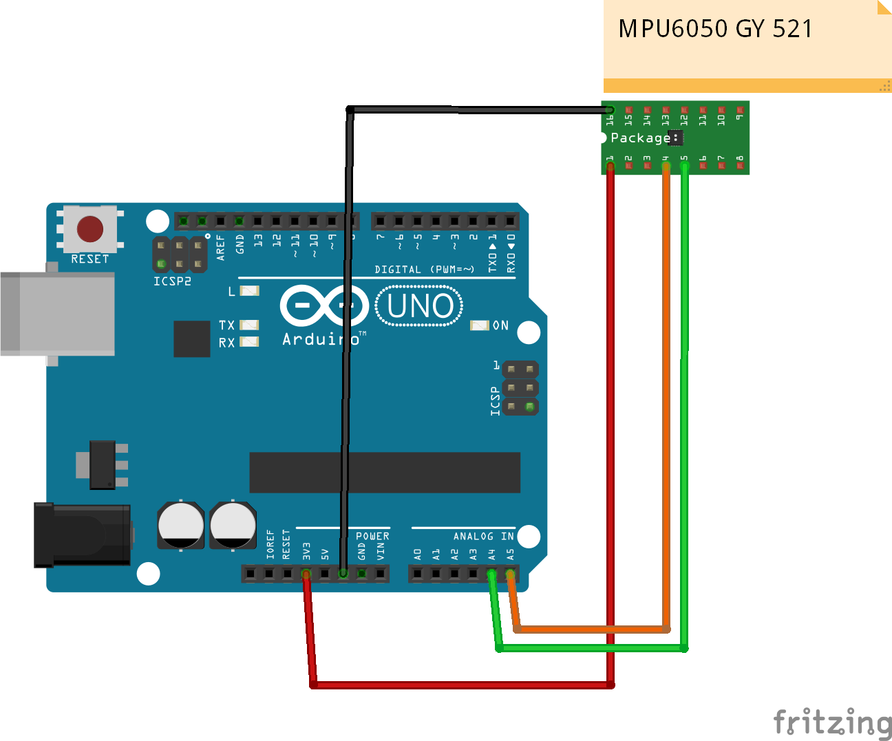 DHOB (IU5SGN): MPU 6050 con filtro Kalman ed Arduino Uno