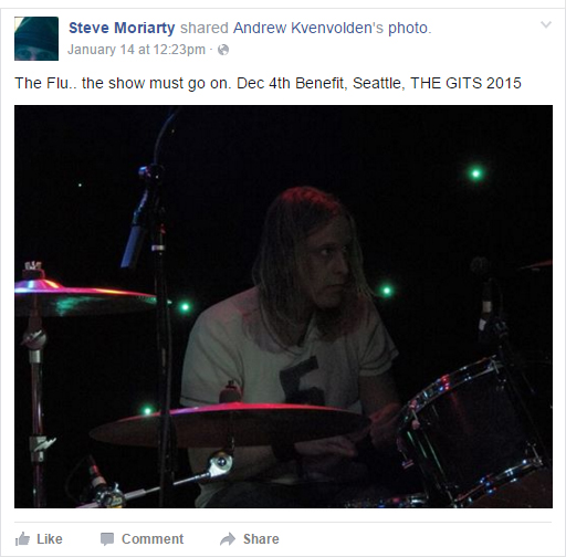 Steve Moriarty The Gits