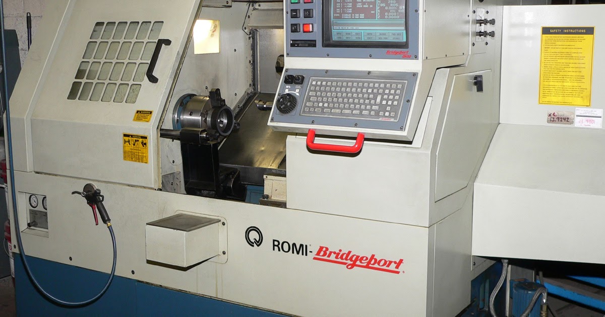 Machine World: Gambar Mesin Bubut Cnc