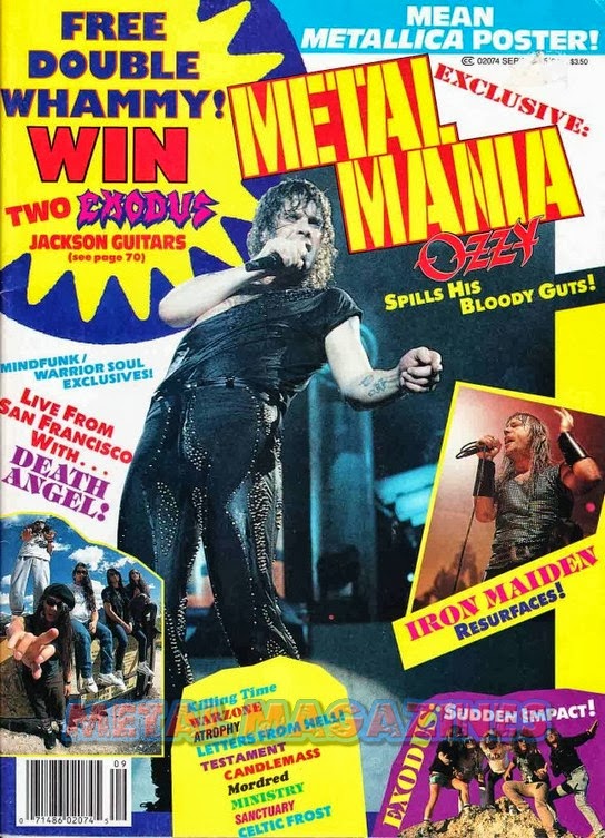 METAL MAGAZINES: METAL MANIA (USA)