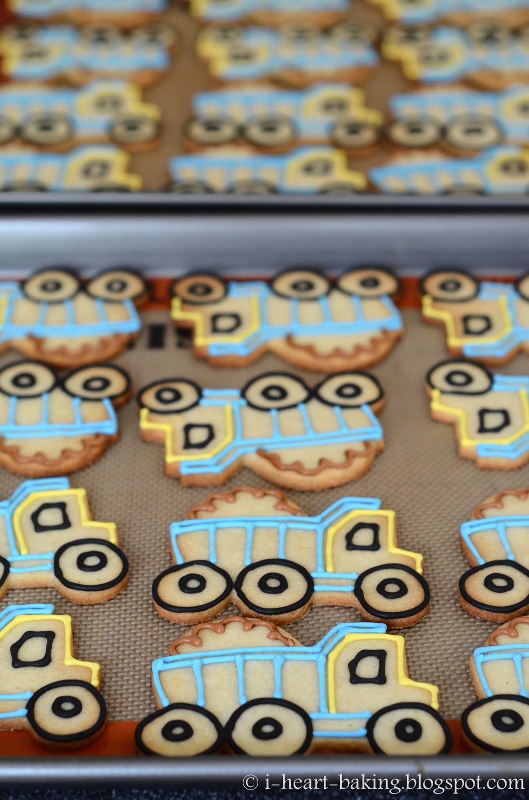 i heart baking!: dump truck cookies