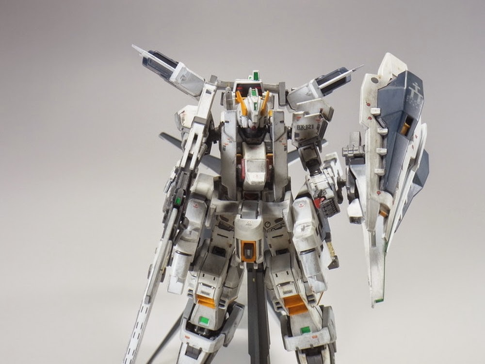 Custom Build: RG x HG 1/144 Gundam TR-1 [Hazel-Rah] Second Form with ...