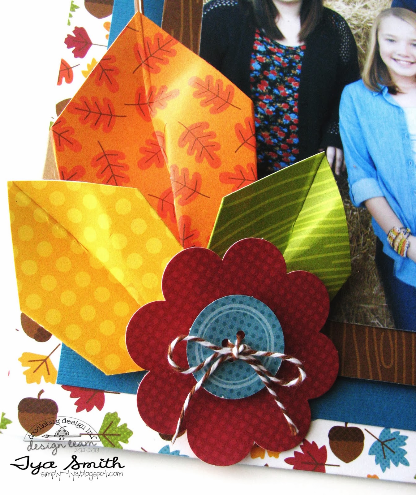 Doodlebug Design Inc Blog: Give Thanks Project: 3D Leaf Tutorial and ...
