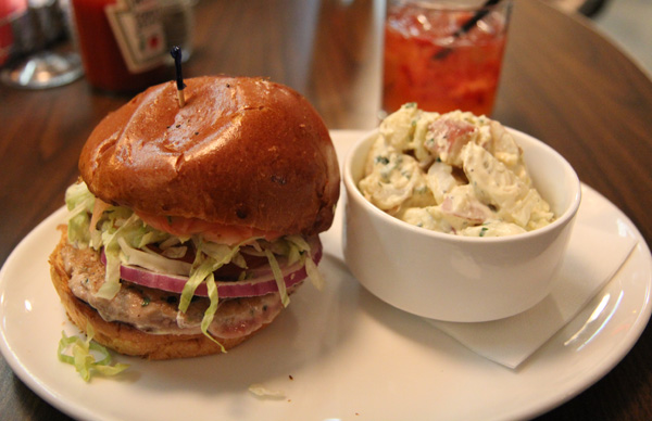 All Recipes: Buger with Salad