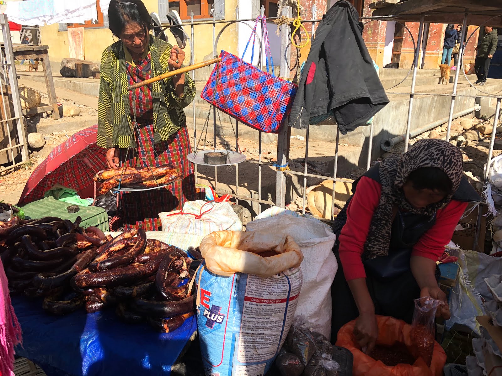 Paro, Weekend Market, Hot Stone Bath in Bhutan