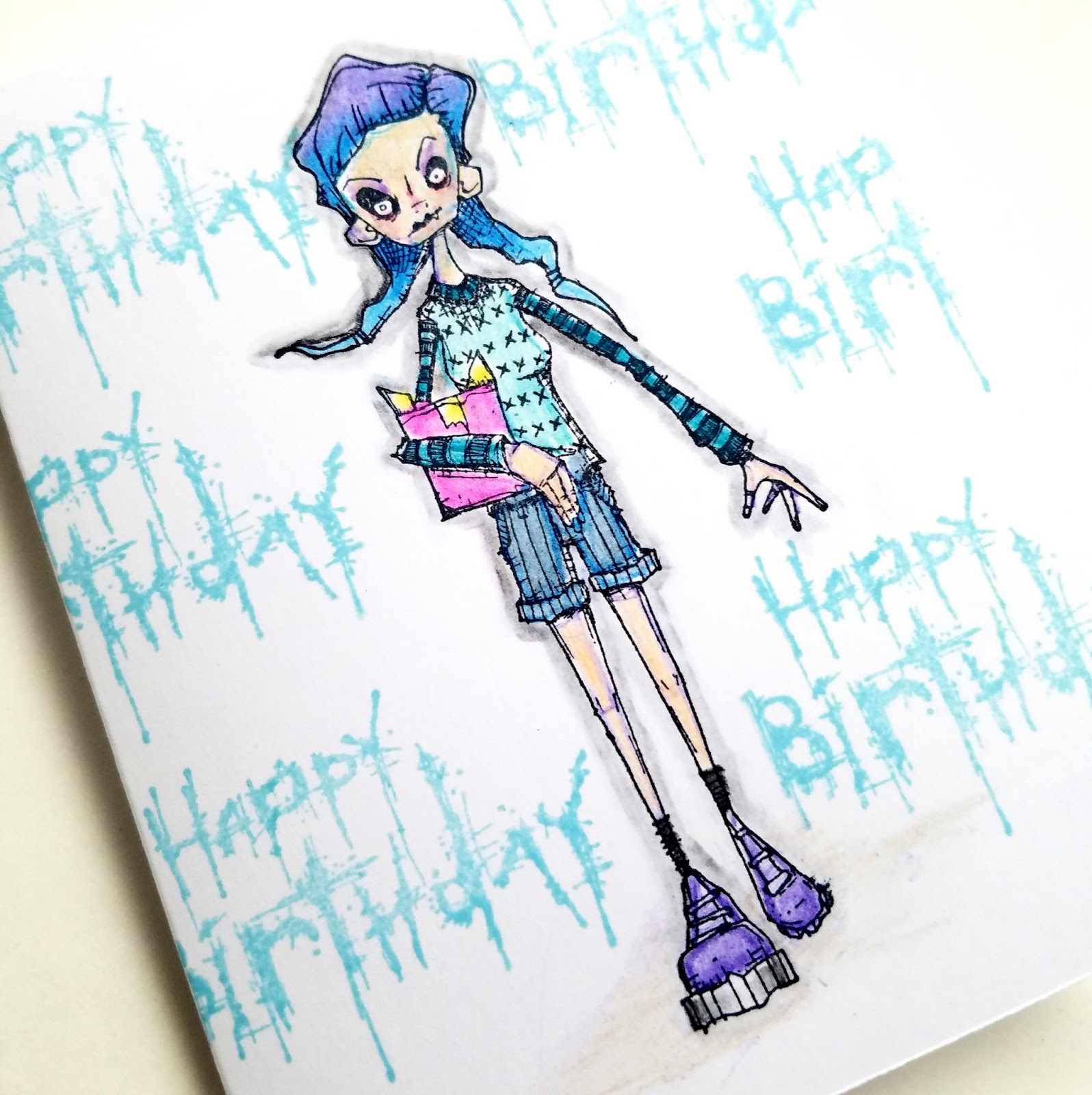 Elves In The Attic: Still More NEW Stampotique Stamps for March!