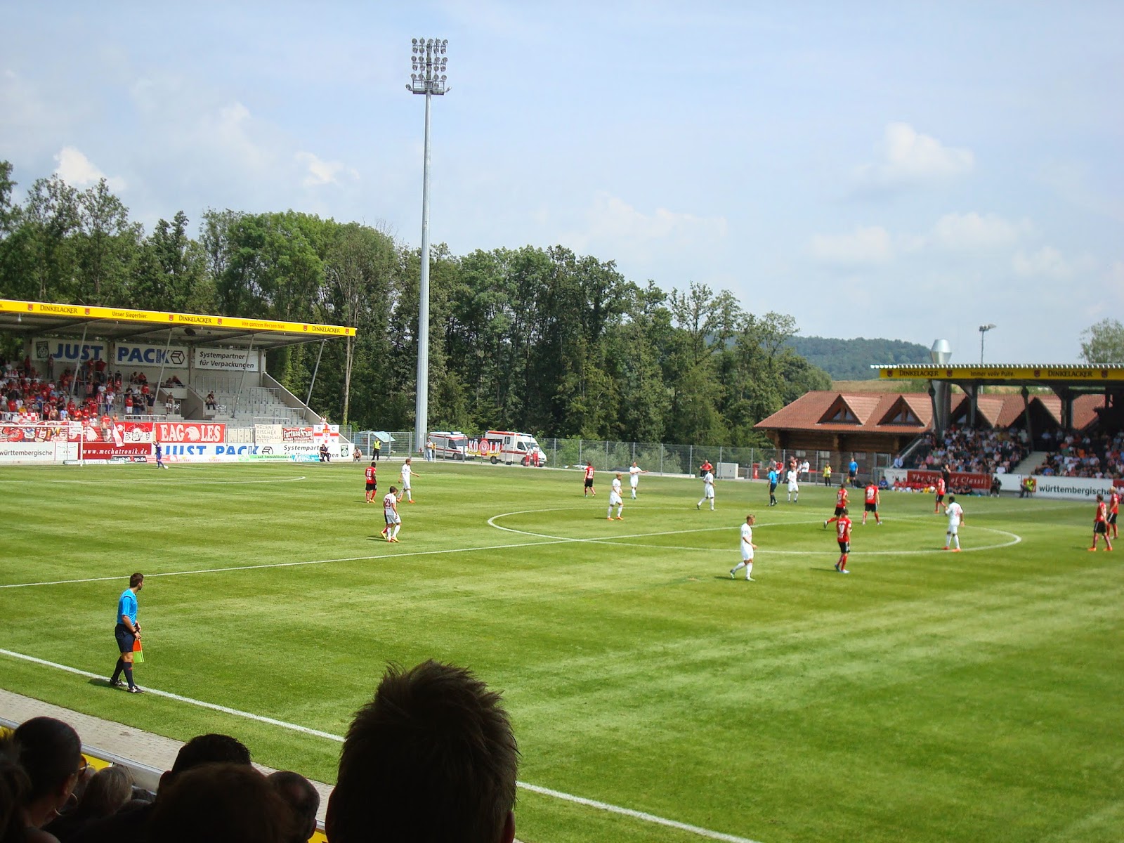 grounds-ofi: 27.07.2014 3. Liga, SG Sonnenhof Großaspach - SC Fortuna ...