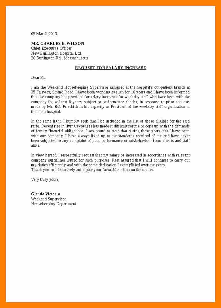 Appraisal Letter Format Scribd India