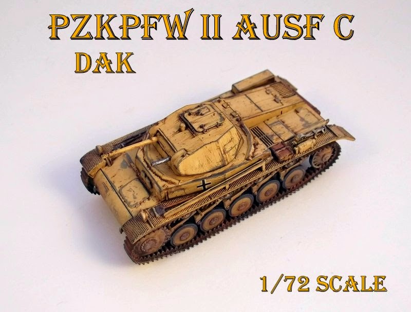 Gulumik Military Models: Panzer II C 1/72 First to Fight - Gallery