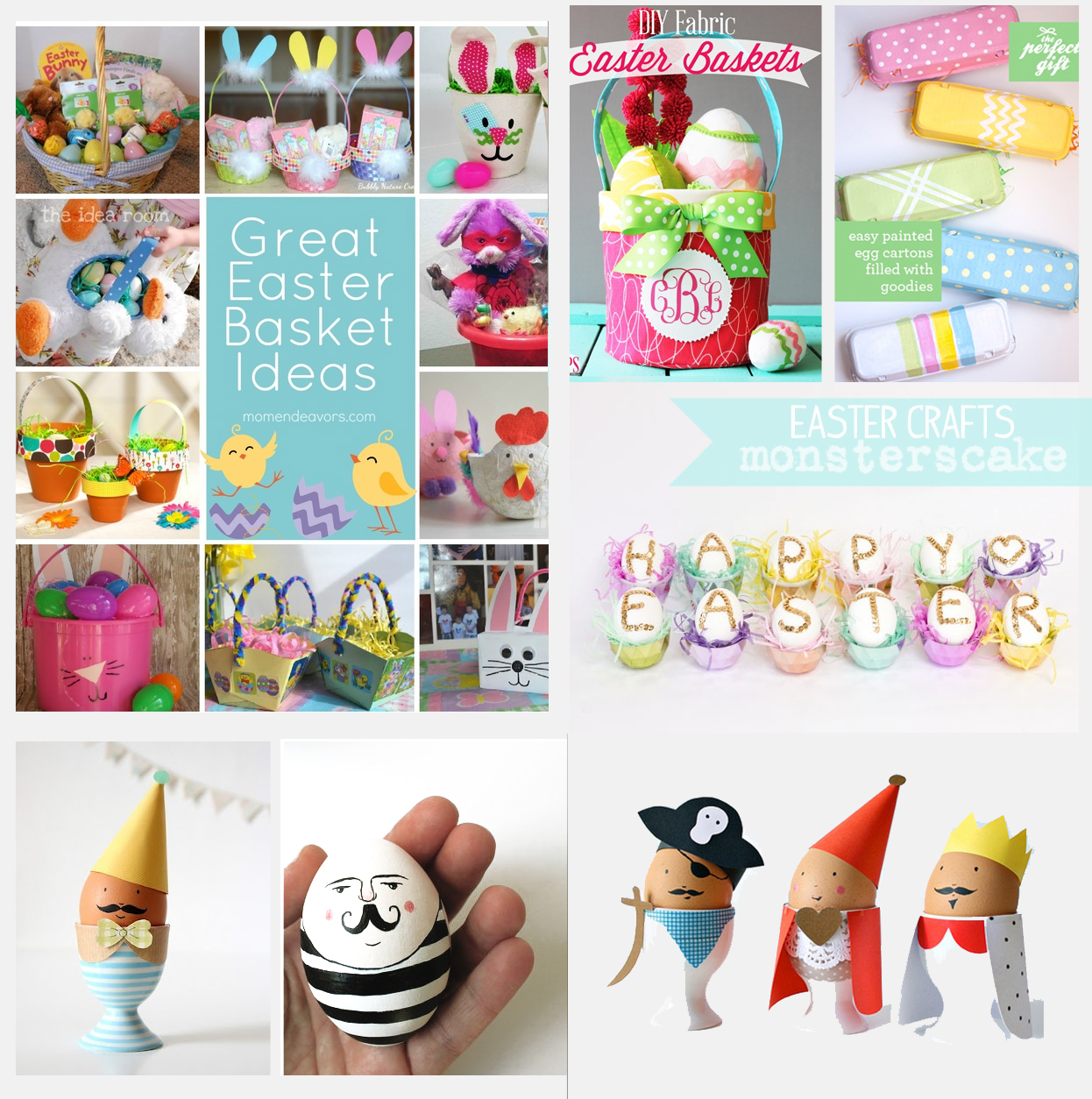 Monsters Cake: Easter Crafts