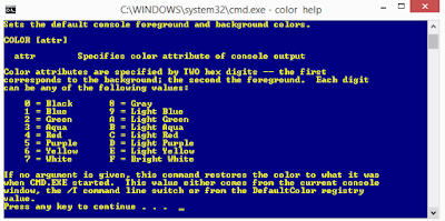 How to change color in Command Prompt CMD? | Asan Job Portal